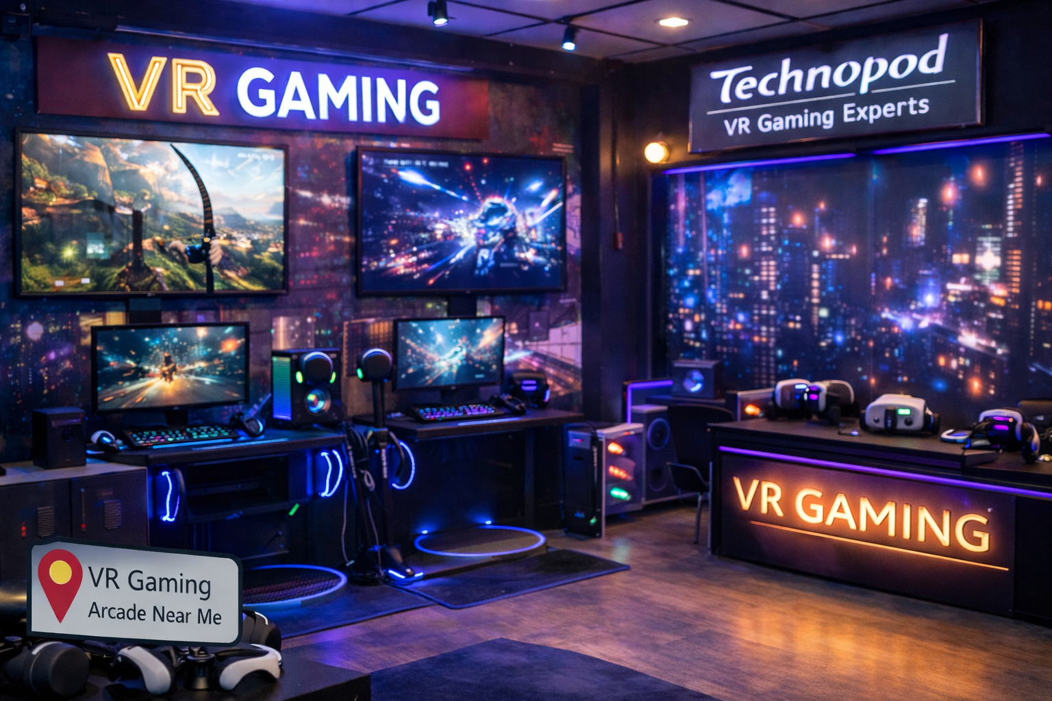 VR Gaming Zone Setup Cost & Packages | TECHNOPOD